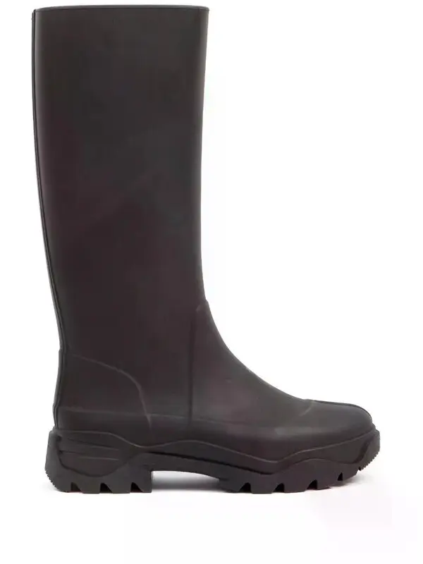 MAISON MARGIELA Tabi Rubber Boots - Black