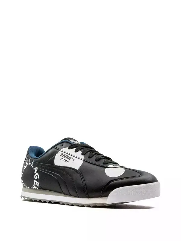PUMA X Karl Lagerfeld Roma Polka Dot Leather Sneakers