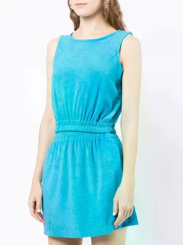 BAMBAH Sleeveless Terry-effect Top