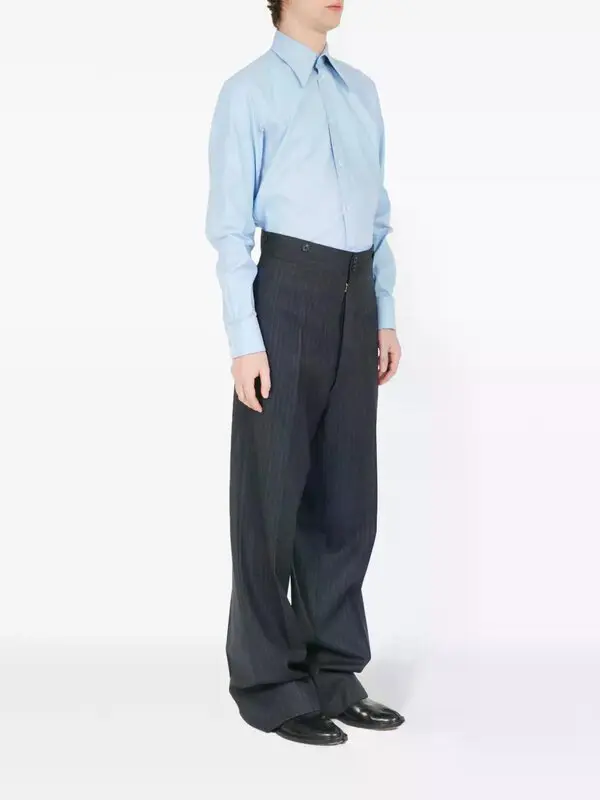 MAISON MARGIELA Barathea Wool Trousers