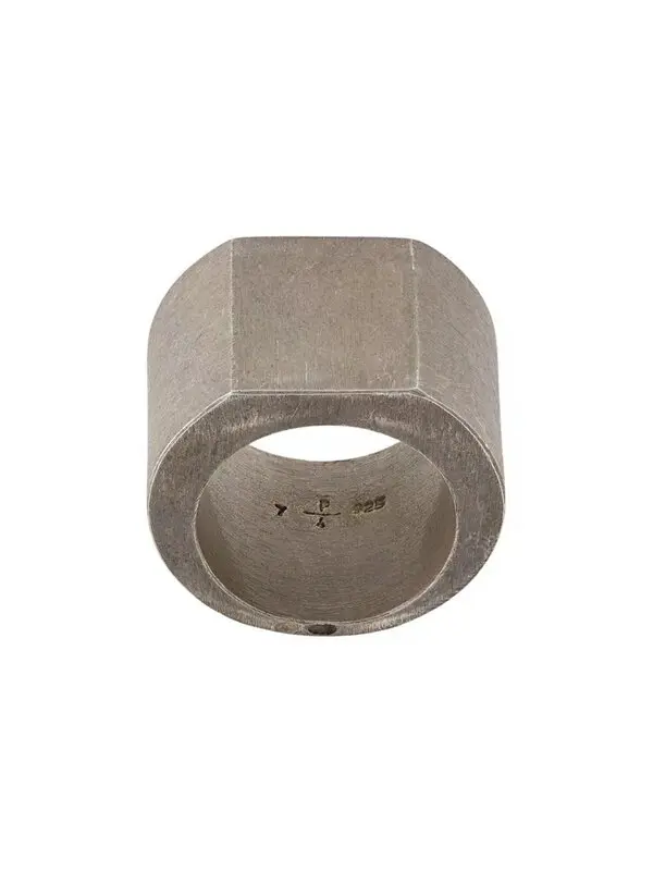PARTS OF FOUR Crescent Plane Ring - Silver