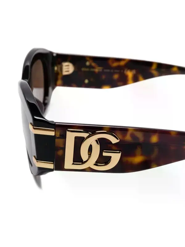 Dolce & Gabbana Dg Logo-plaque Sunglasses