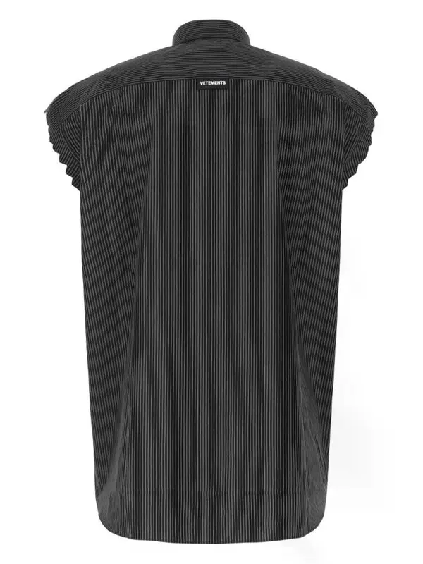 Vetements Ribbed Poplin Shirt