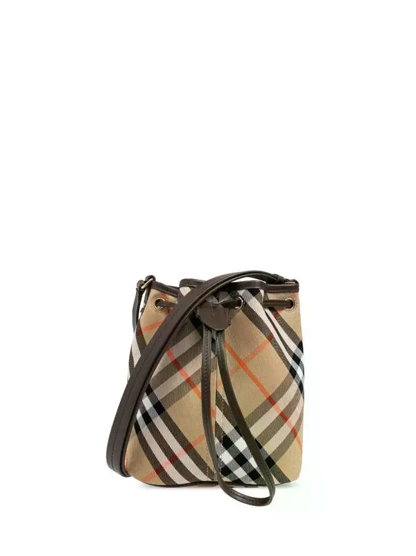 Burberry Check Bucket Bag - Neutrals