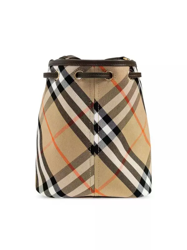 Burberry Check Bucket Bag