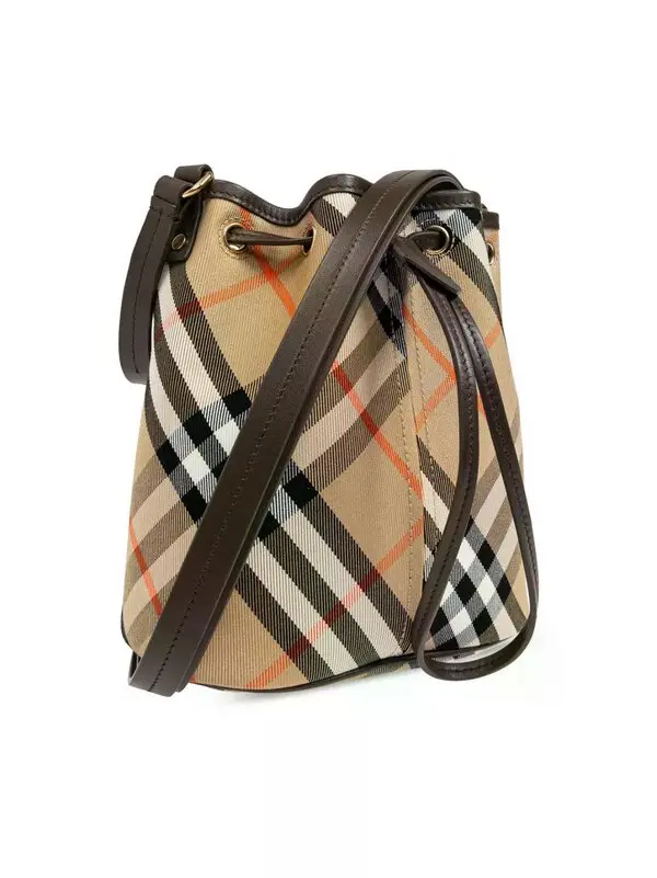 Burberry Check Bucket Bag