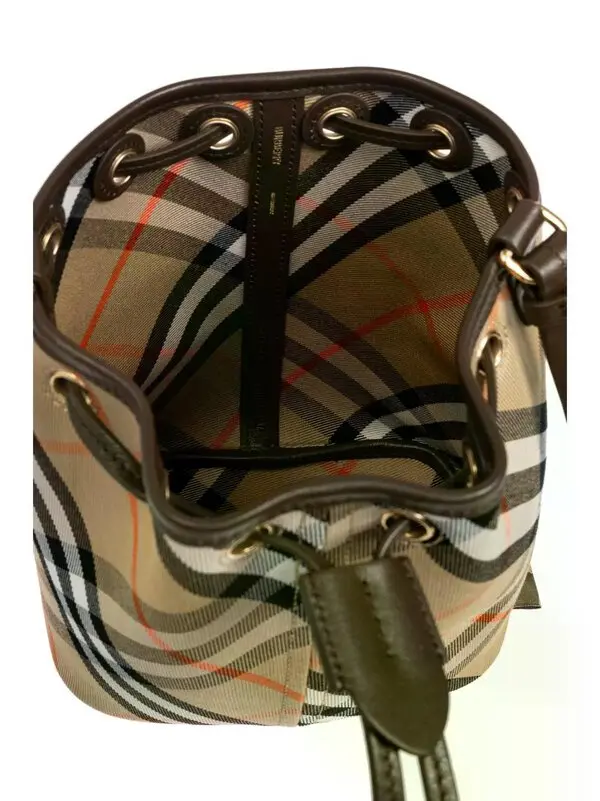 Burberry Check Bucket Bag