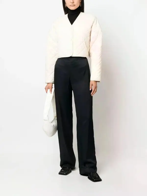 JIL SANDER High-waisted Straight-leg Trousers