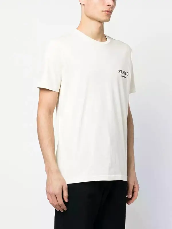 Iceberg Embroidered-logo Detail T-shirt