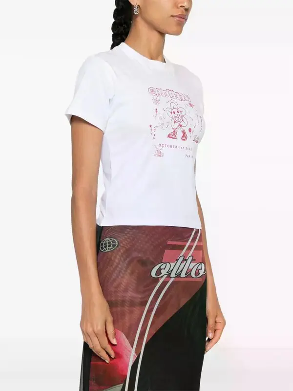 Ottolinger Printed Cotton T-shirt