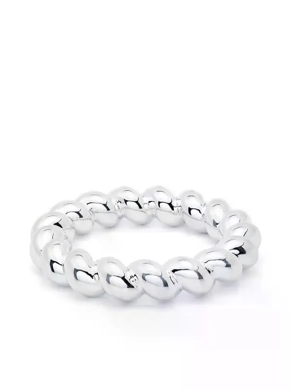 UNCOMMON MATTERS Twist Bangle Bracelet - Silver