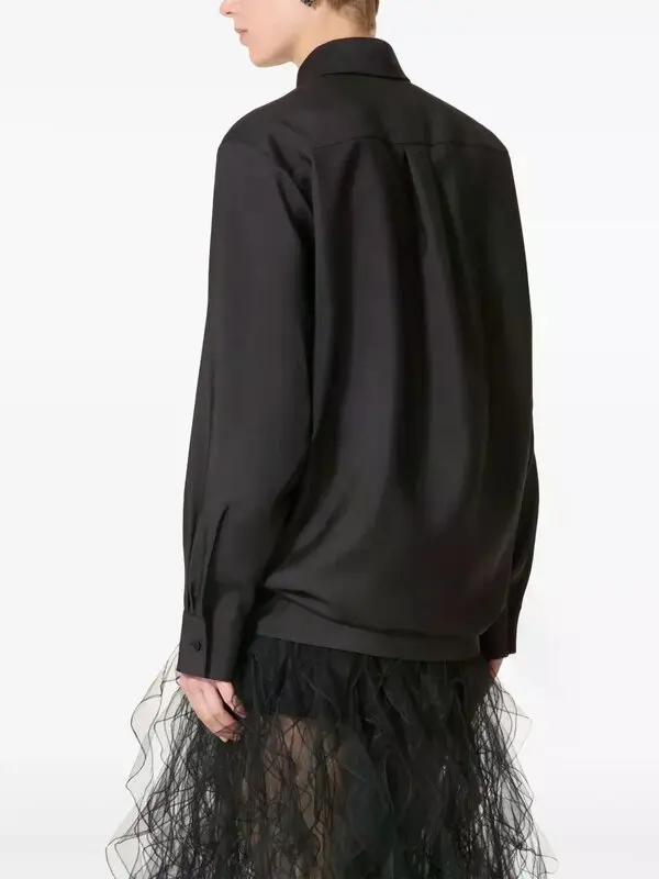 Valentino Garavani Techno Light Wool Shirt