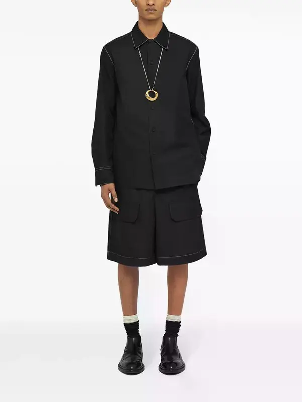 JIL SANDER Knee-length Bermuda Shorts