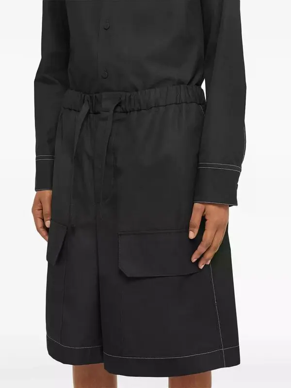 JIL SANDER Knee-length Bermuda Shorts