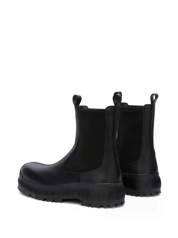 JIL SANDER Calf Leather Chelsea Boots
