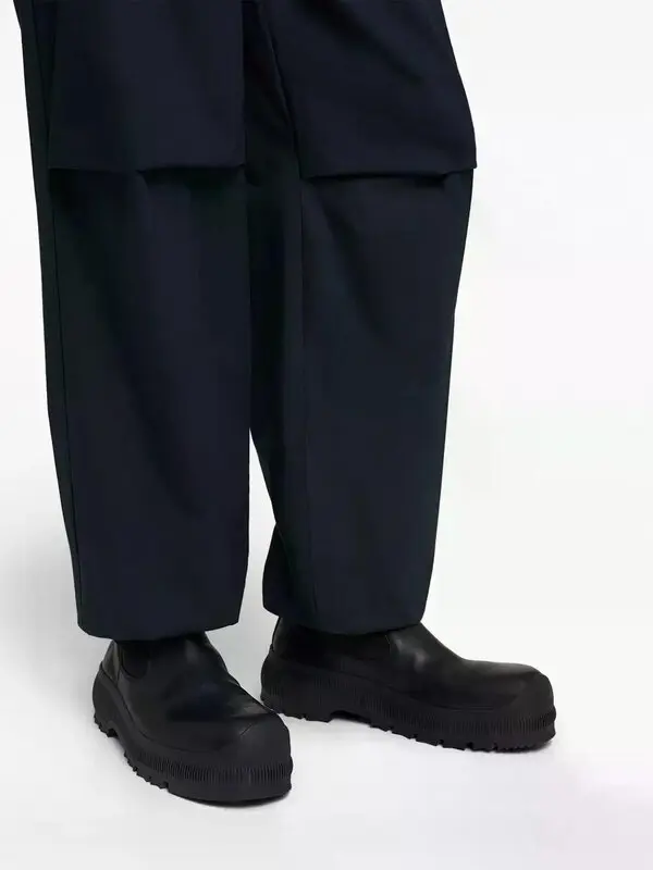 JIL SANDER Calf Leather Chelsea Boots