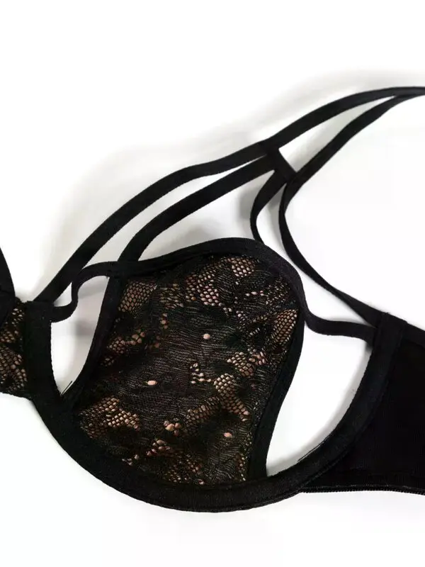 Marlies Dekkers The Art Of Love Floral-lace Bra - Black