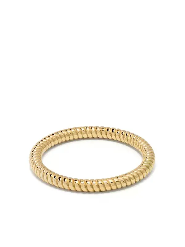 LEANDRA 18kt Yellow Twisted Ring - Gold