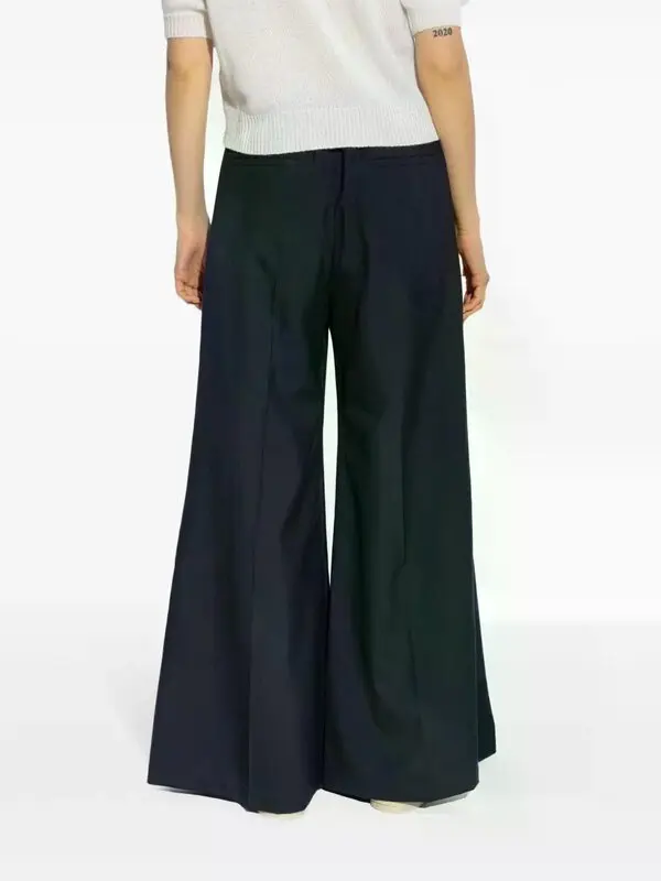 Marni Wide-leg Virgin Wool Trousers