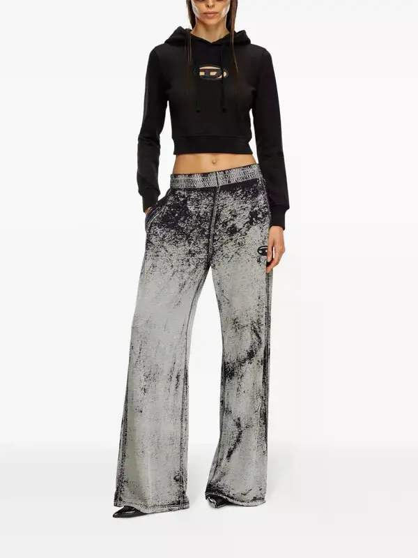 DIESEL® F-slimmy Cropped Drawstring Hoodie