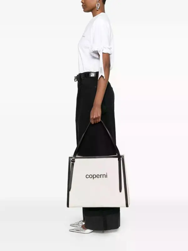 Coperni Branded Belt Tote Bag
