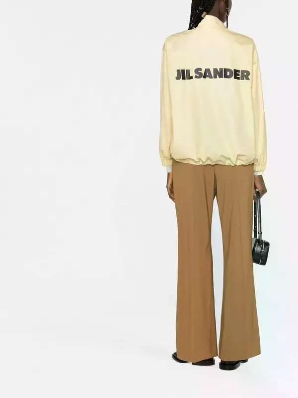 JIL SANDER Logo Print Shirt Jacket