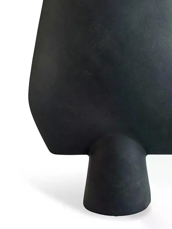 101 COPENHAGEN Hexa Square Sphere Vase - Black
