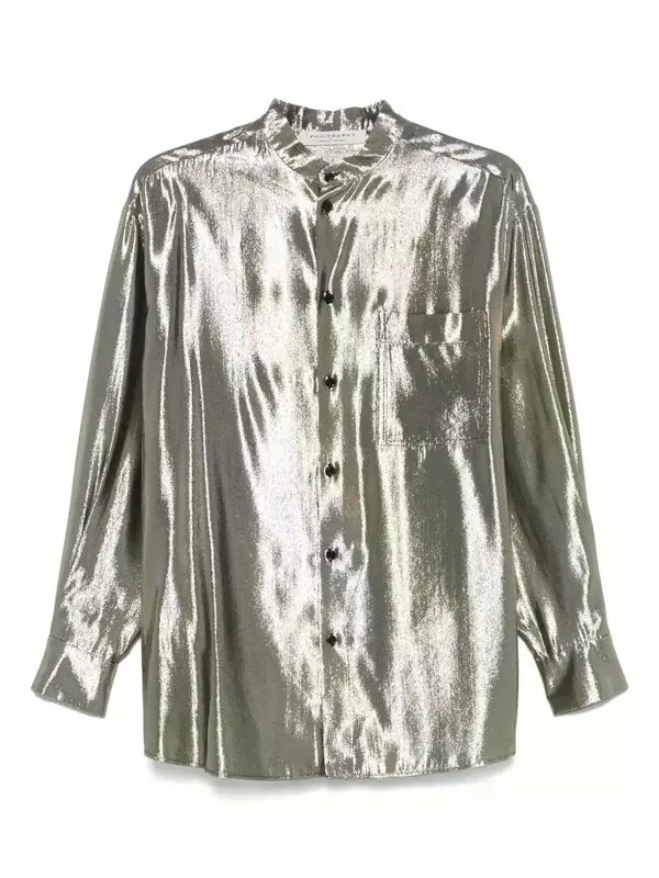 Philosophy Di Lorenzo Serafini Lamé Shirt