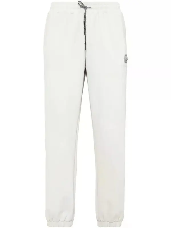 PLEIN SPORT Logo-patch Track Pants - Grey