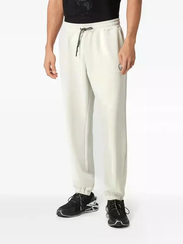 PLEIN SPORT Logo-patch Track Pants - Grey