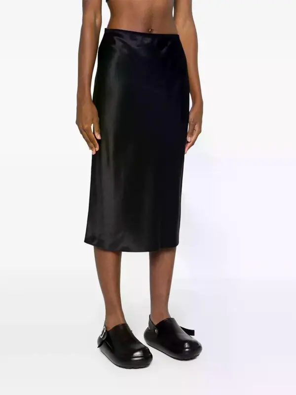 JOSEPH Elasticated Waist Silk Skirt
