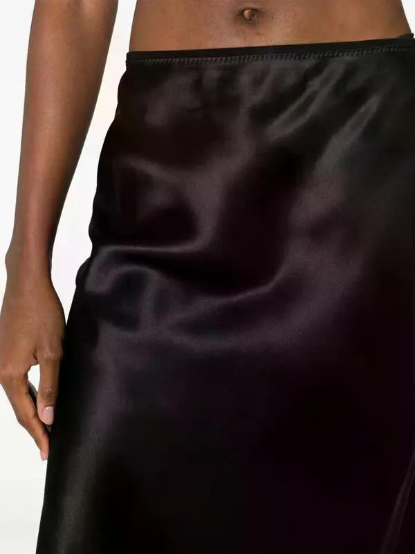 JOSEPH Elasticated Waist Silk Skirt