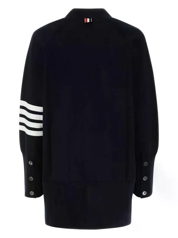 Thom Browne 4-bar Knitted Cardigan