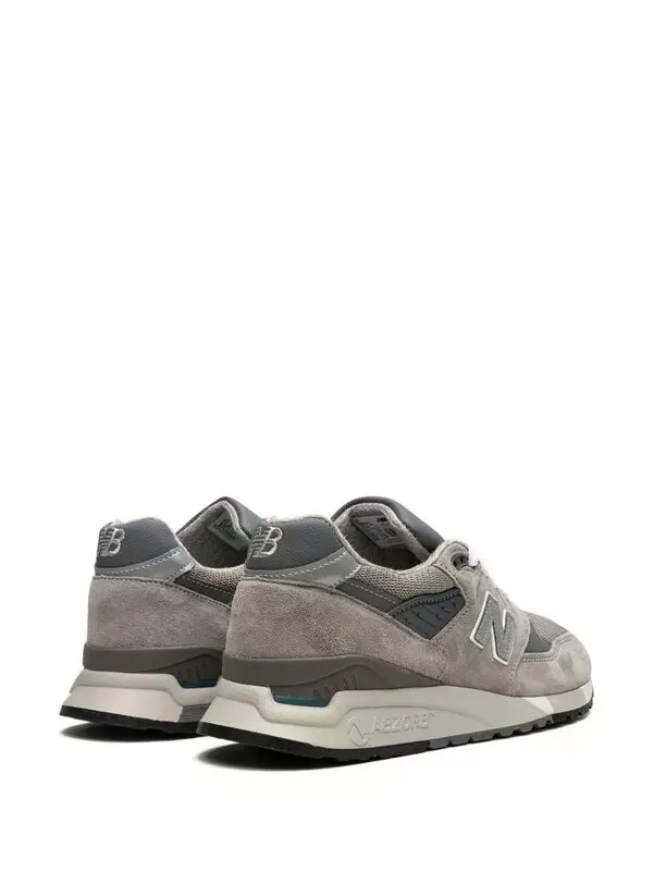 NEW BALANCE 998 Made In Usa Grey/silver Sneakers - Neutrals