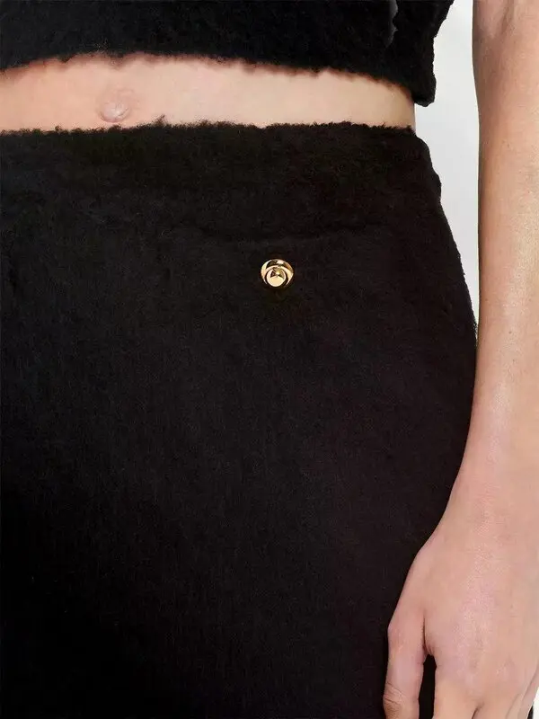 Miu Miu High-waisted Bouclé Miniskirt