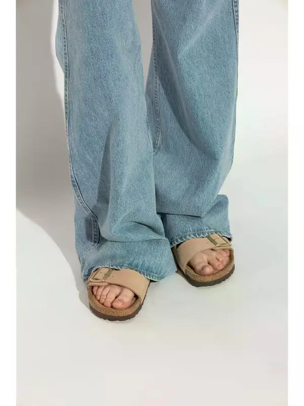 BIRKENSTOCK Arizona Leather Sandals - Neutrals