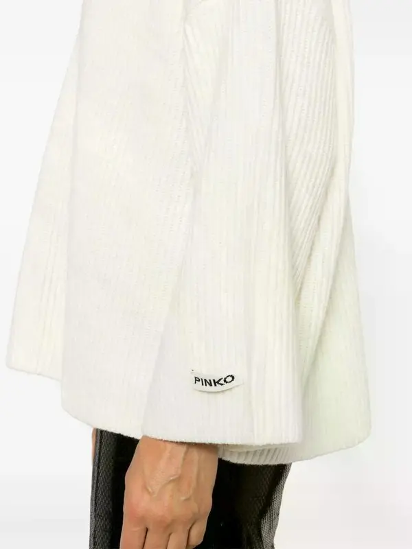 Pinko Burmilla Wool-cashmere Blend Roll Neck Sweater