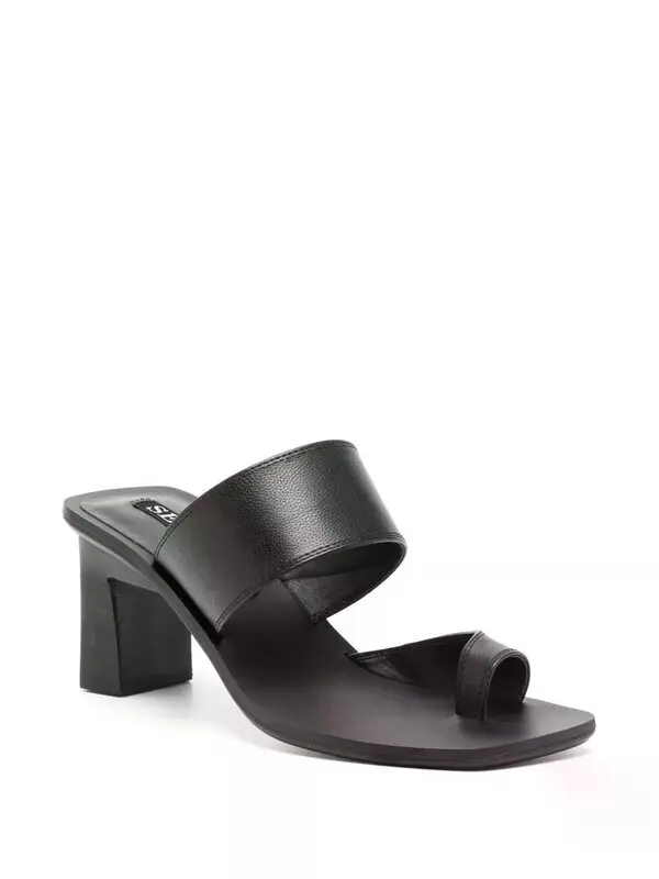 Senso Luella 70mm Open-toe Sandals - Black
