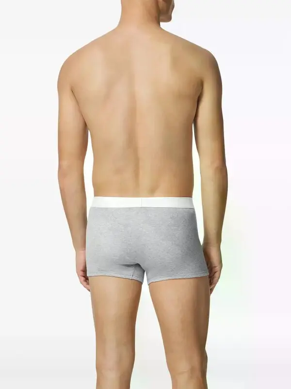 Versace Cotton Ribbed Trunks