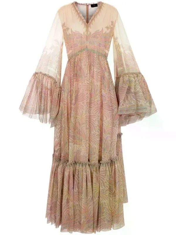 Etro Printed Maxi Dress
