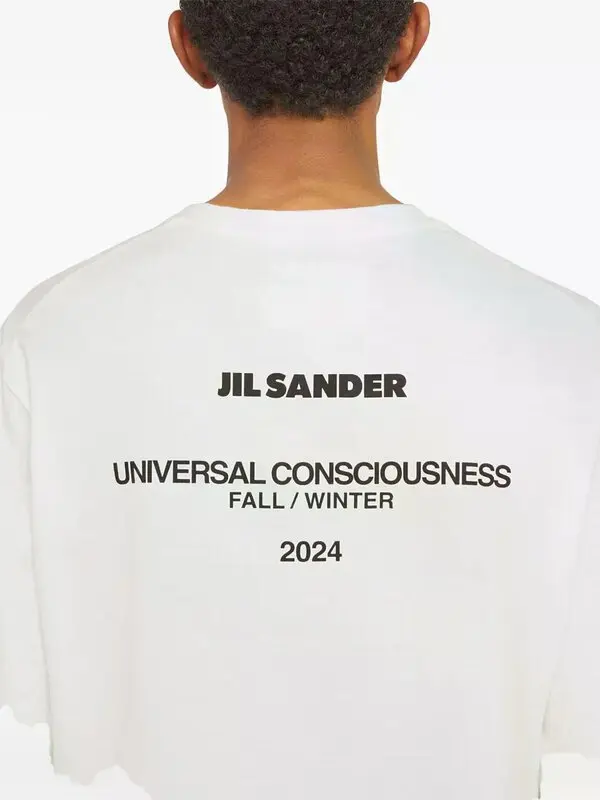 JIL SANDER Logo-print Cotton T-shirt