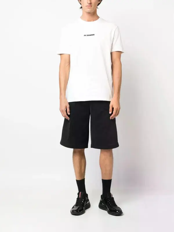 JIL SANDER Logo Print Cotton T-shirt