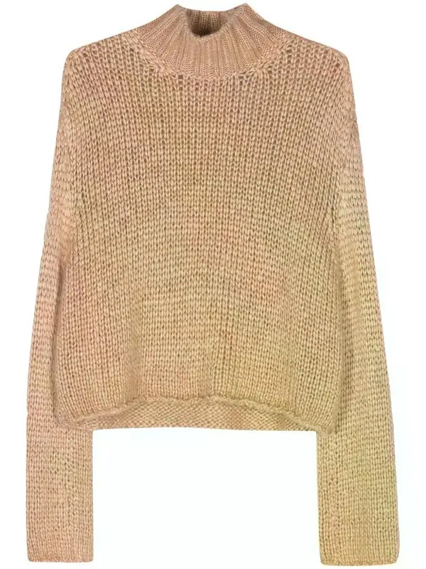 FORTE_FORTE High Neck Jumper