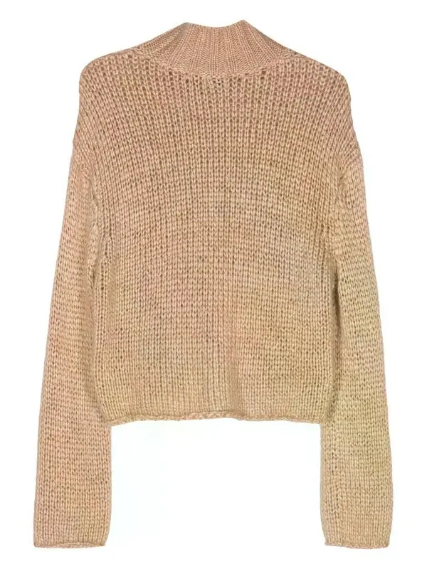 FORTE_FORTE High Neck Jumper