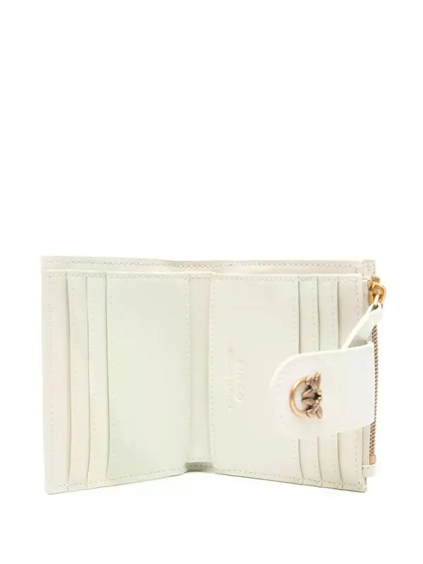 Pinko Leather Wallet - White