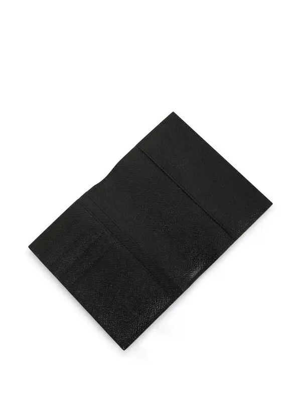 Dolce & Gabbana Logo-tag Leather Passport Holder