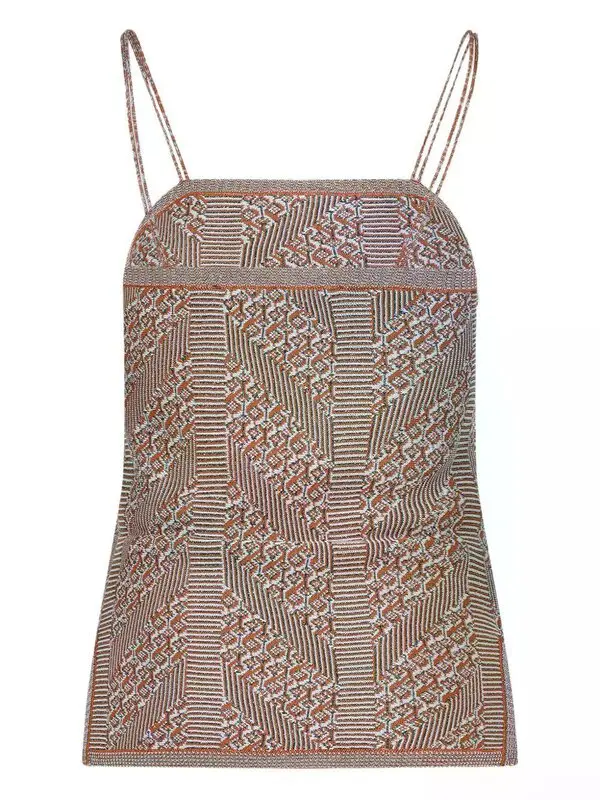 Valentino Garavani Abstract Print Top