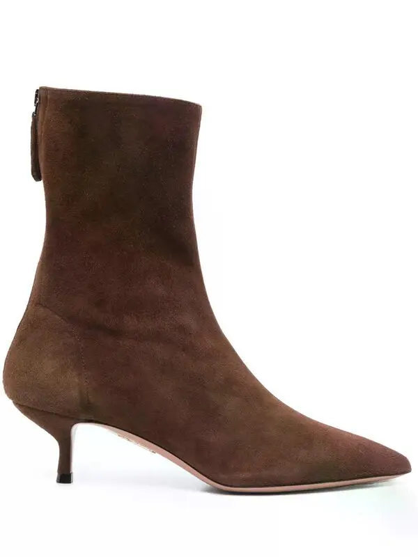AQUAZZURA Montmartre 40mm Boots - Brown