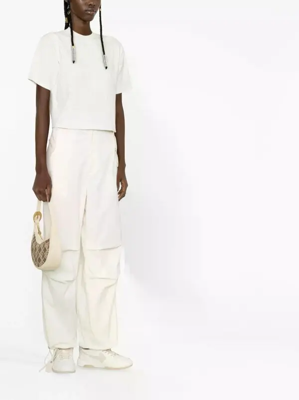Off-White Printed Cotton T-shirt