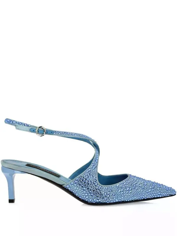 Philipp Plein Slingback Pumps - Blue